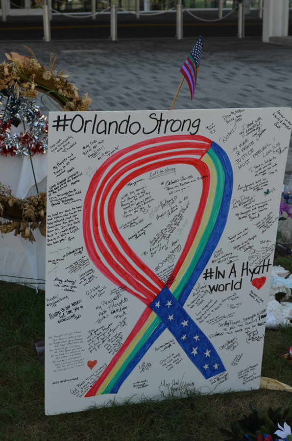 Orlando Strong ribbon DPAC – Orange County Regional History Center