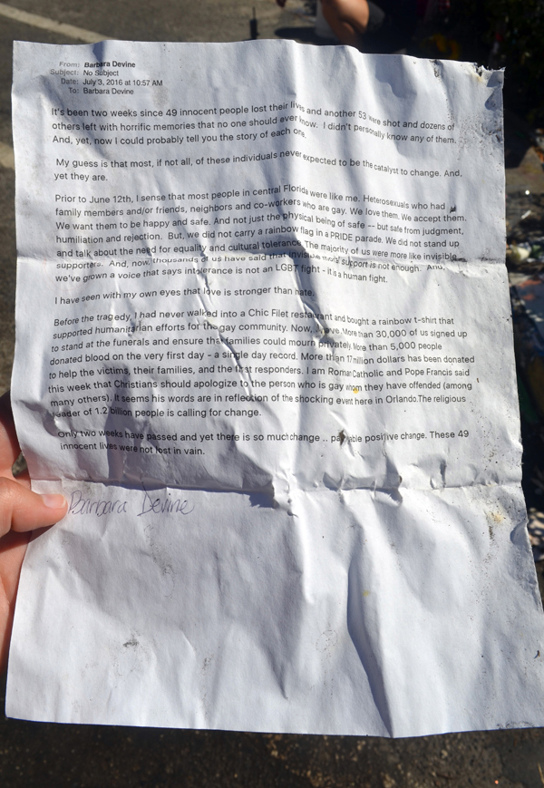 Pulse letter – Orange County Regional History Center