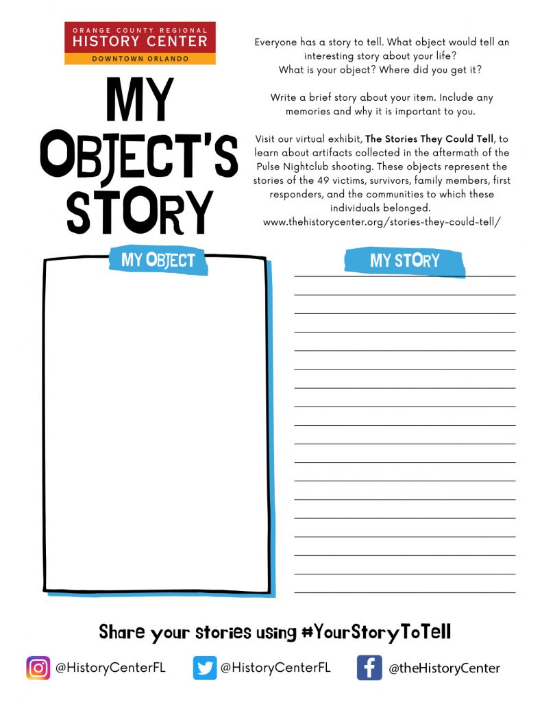 My Object’s Story – Orange County Regional History Center